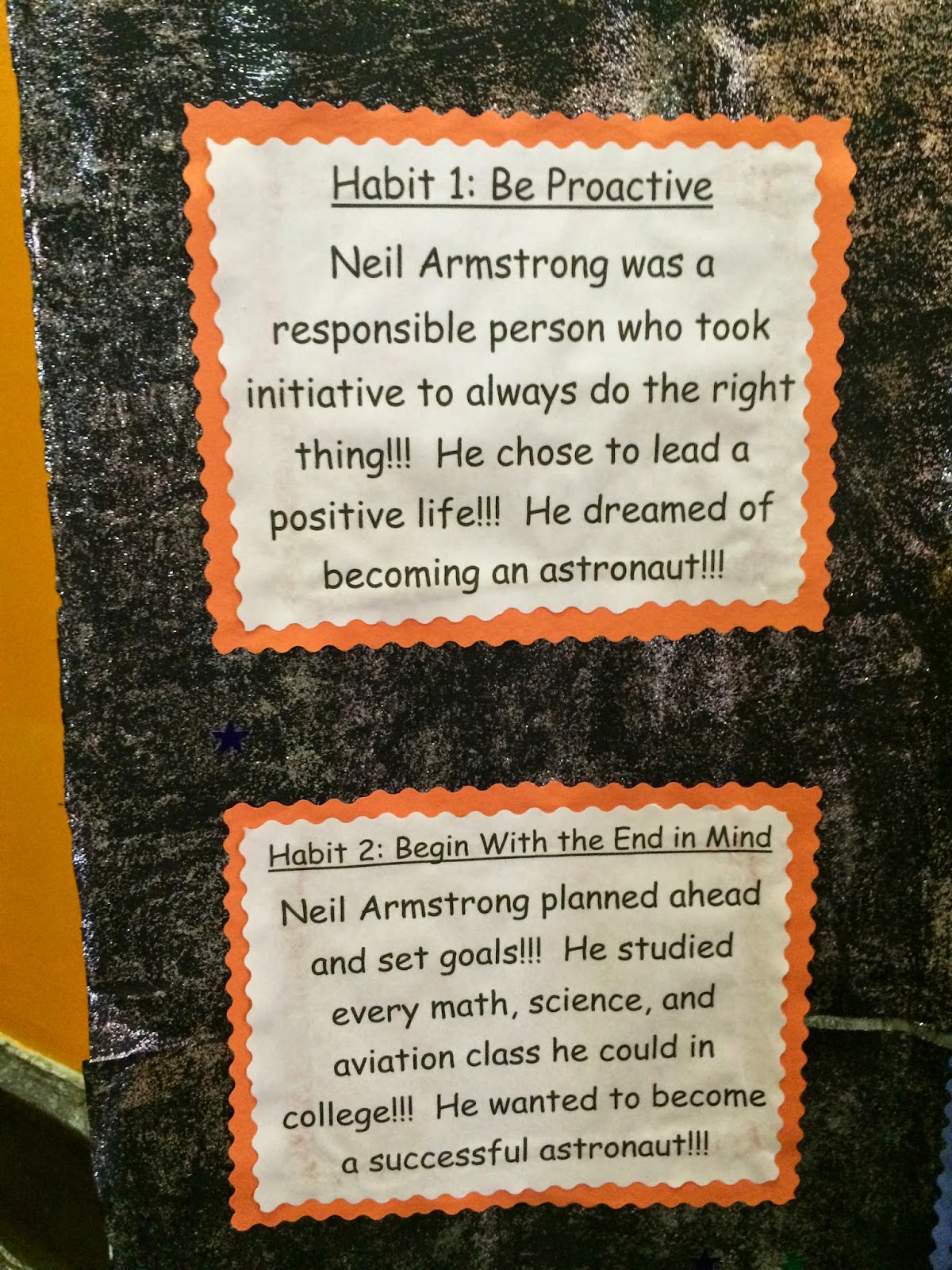 Neil Armstrong Posterboard Project