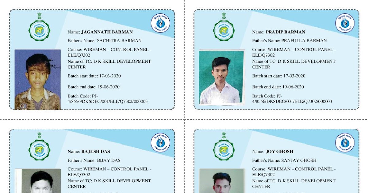 DK SKILL DEVELOPMENT CENTER: Wireman Control Panel Student Admission ...