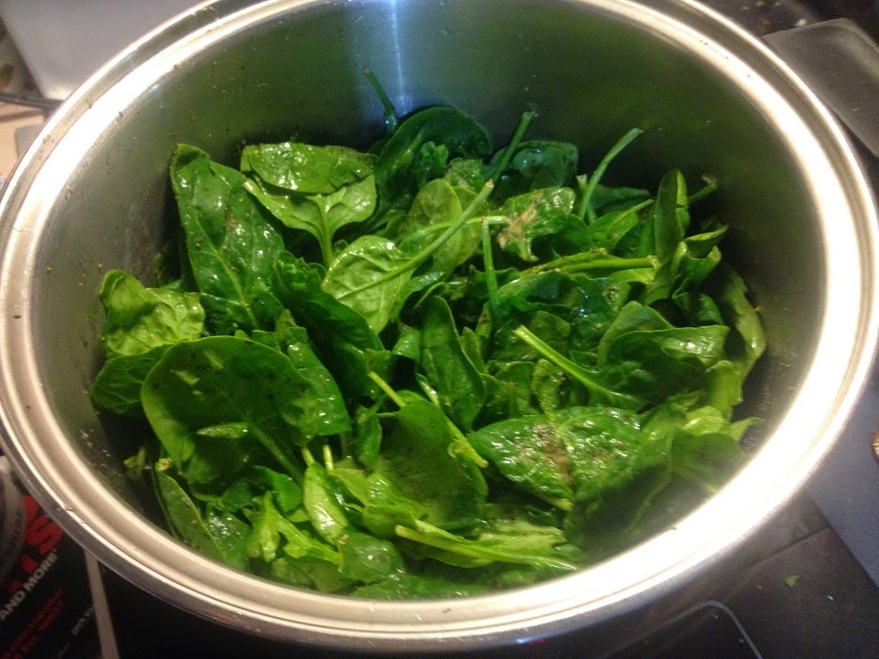 Chad's Lemon Spinach Sauté | Our RV Life