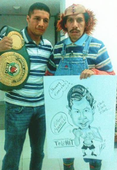 "CRUZITO" EL CARICATURISTA DE LAS CELEBRIDADES