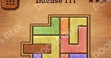 Wood Block Intense Level 111 to 120 Solutions ~ Doors Geek