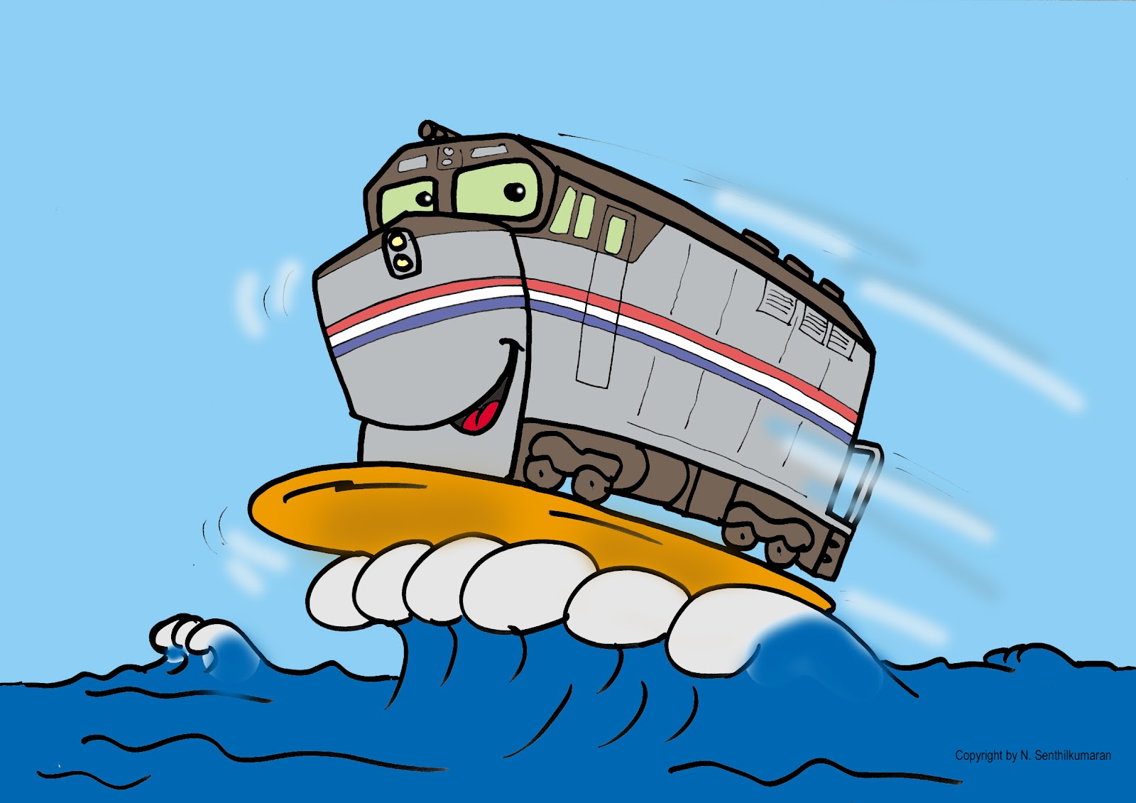 StudioSenthil: Trains