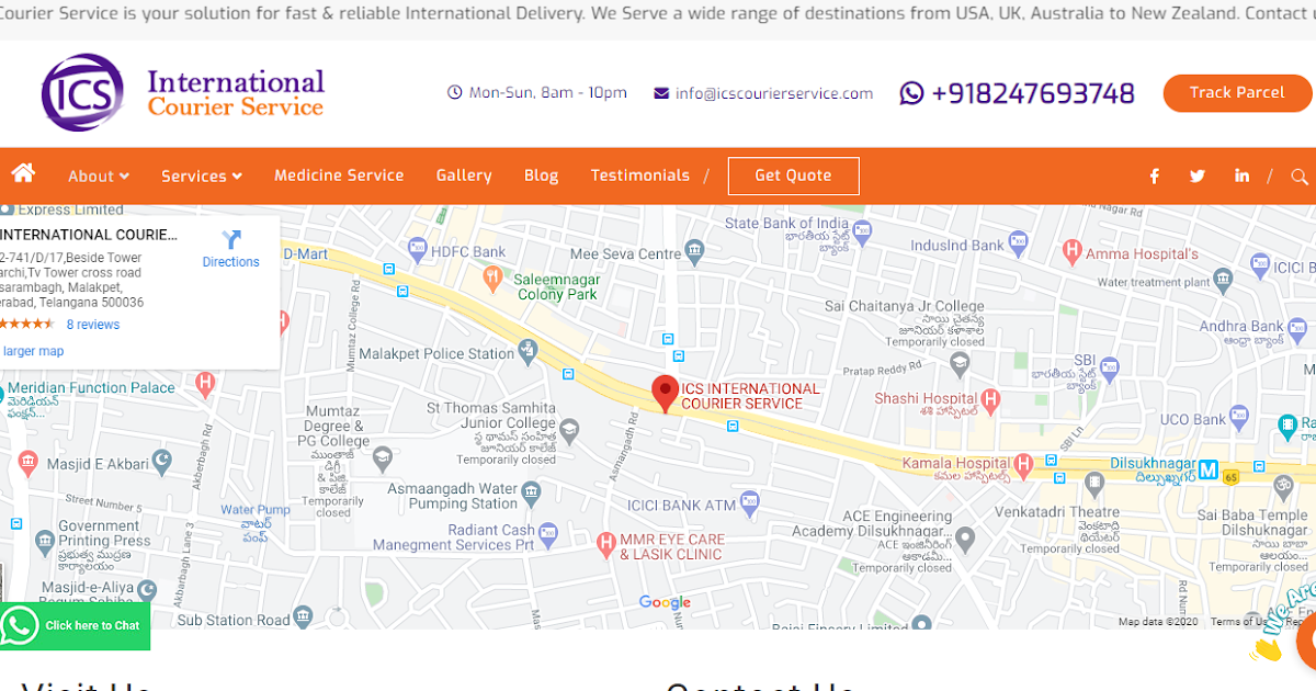 international courier service