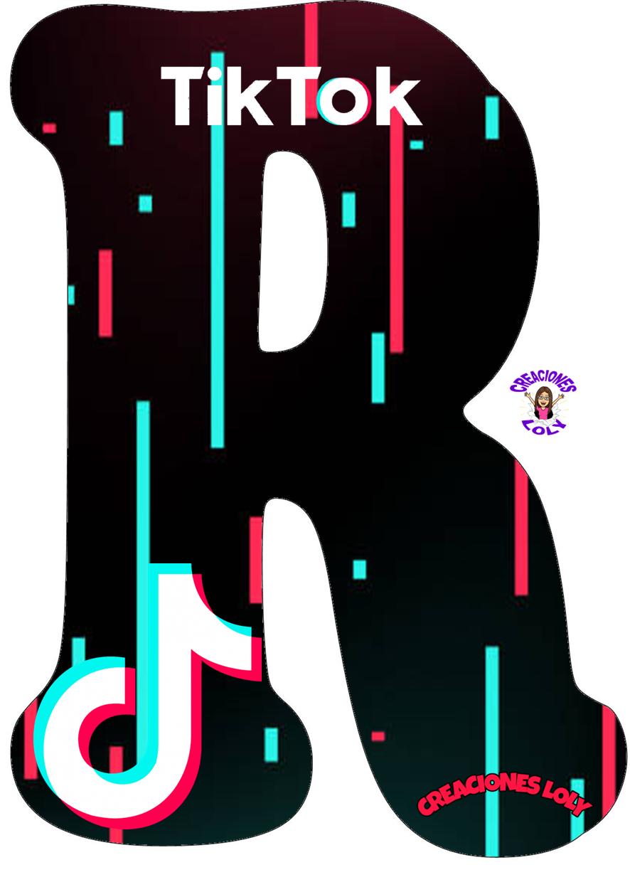 Creaciones Loly: Abecedario Tik Tok