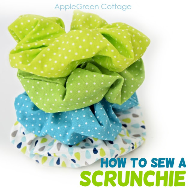Threading My Way: Showcasing ~ How to Make a Scrunchie ~ Tutorial