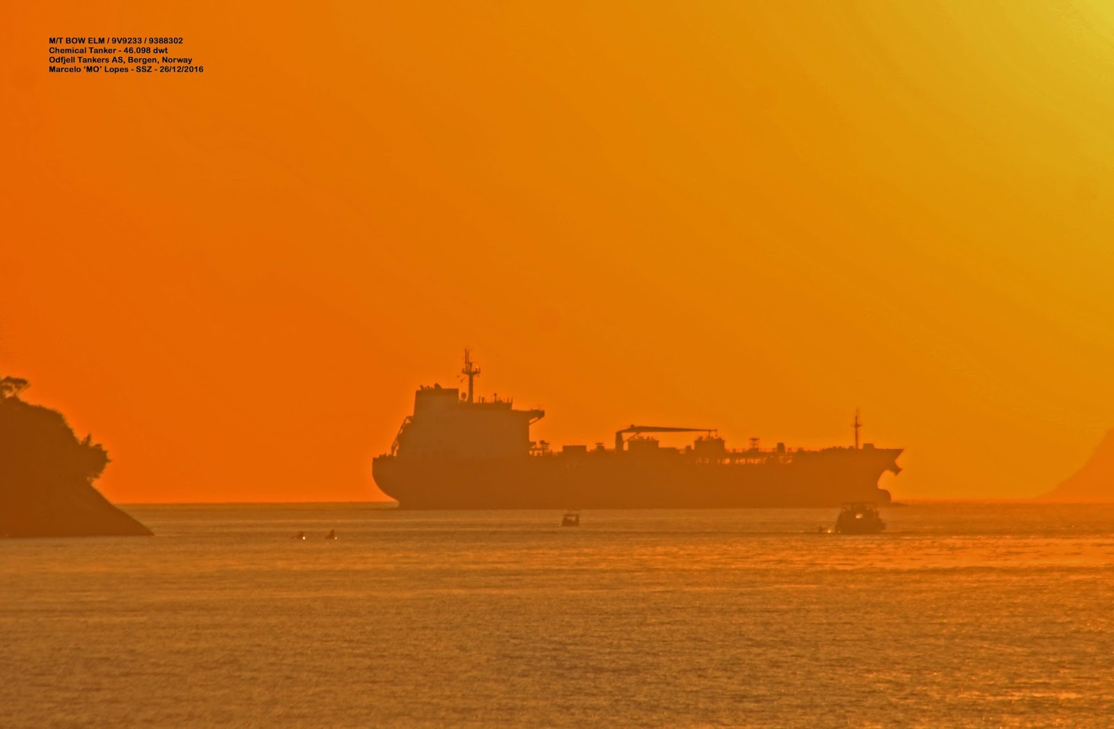 Santos Shiplovers: M/T Bow Elm / 9V9233 - Demandando a Alemoa no início ...