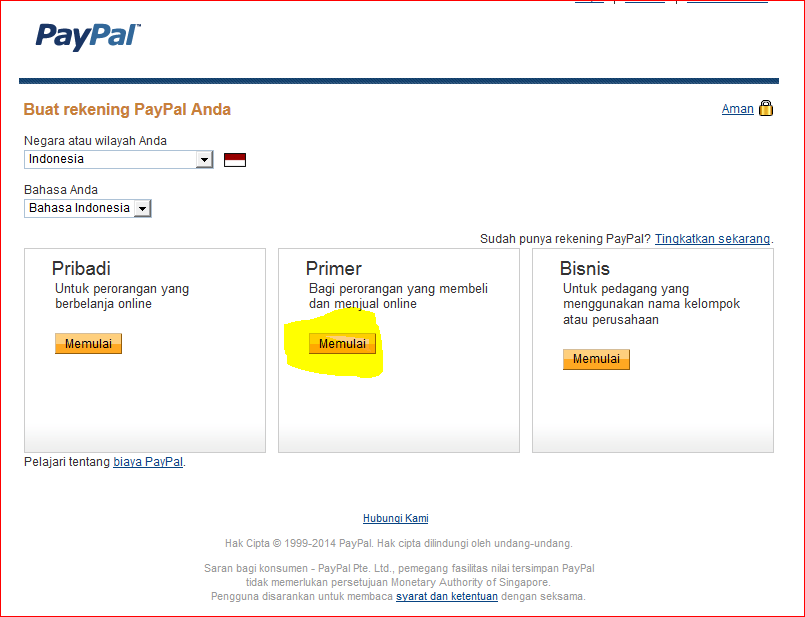 Tutorial Cara Daftar Rekening Pypal Terbaru dan terlengkap - Update ...