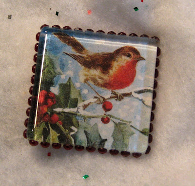 South Bay Studio: Blingy Bird Magnets