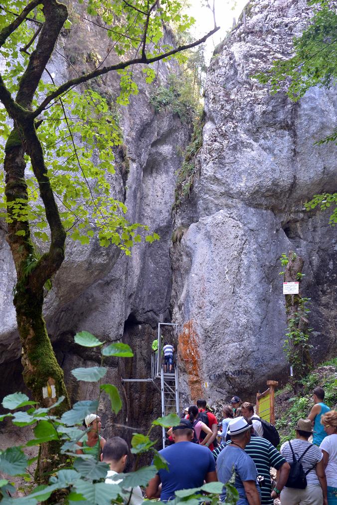 Intrarea in canionul 7 scari