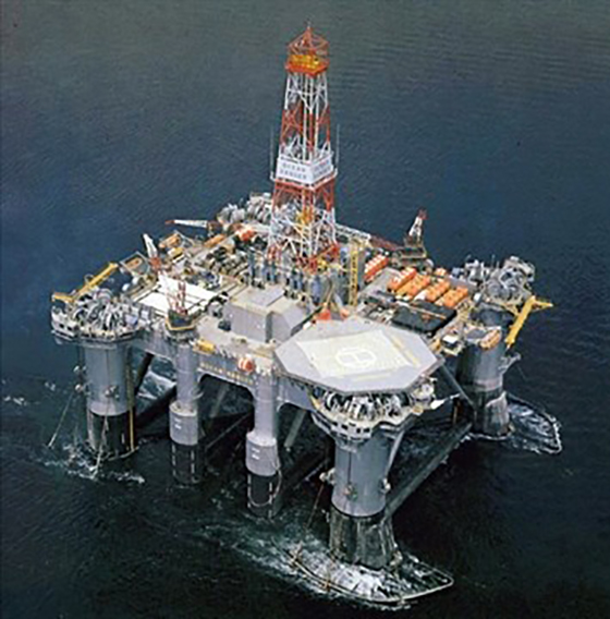 Oil Platforms Around The World: Ocean Ranger Disaster