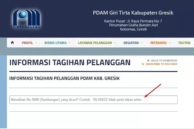 PRAKTIS! Cara Cek Tagihan PDAM Gresik, 100% Terbukti - JadwalOperasional
