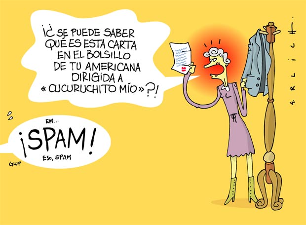Humor Geek: es Spam!
