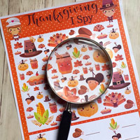 Free Thanksgiving Printables for Kids | Totschooling - Toddler ...