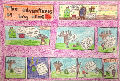 Thomas Elementary Art: 4th Grade Comic Strips