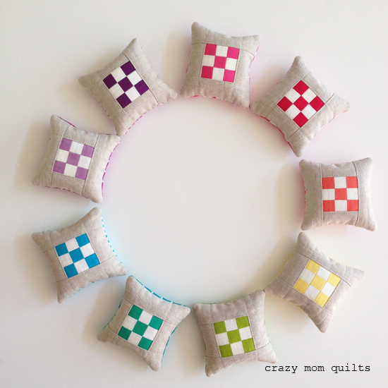 crazy mom quilts: nine mini nines