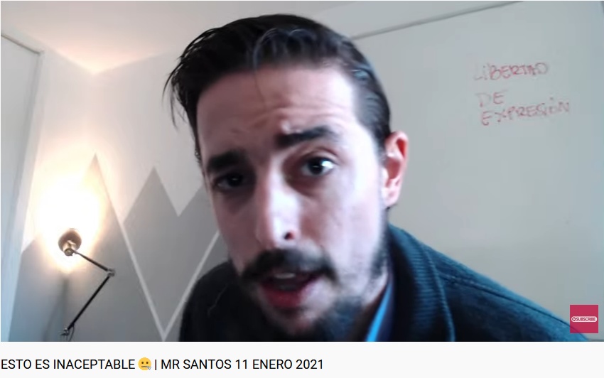 Blog de Josep Lluesma: ESTO ES INACEPTABLE 🤐 | MR SANTOS 11 ENERO 2021.