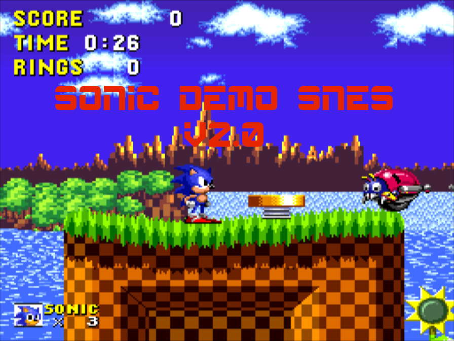 Nueva Demo del Sonic para Super Nintendo | RetroplayingBCN