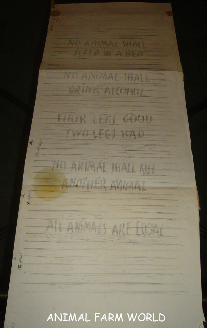 Living Lines Library: Animal Farm (1954) - Production Drawings > Layouts