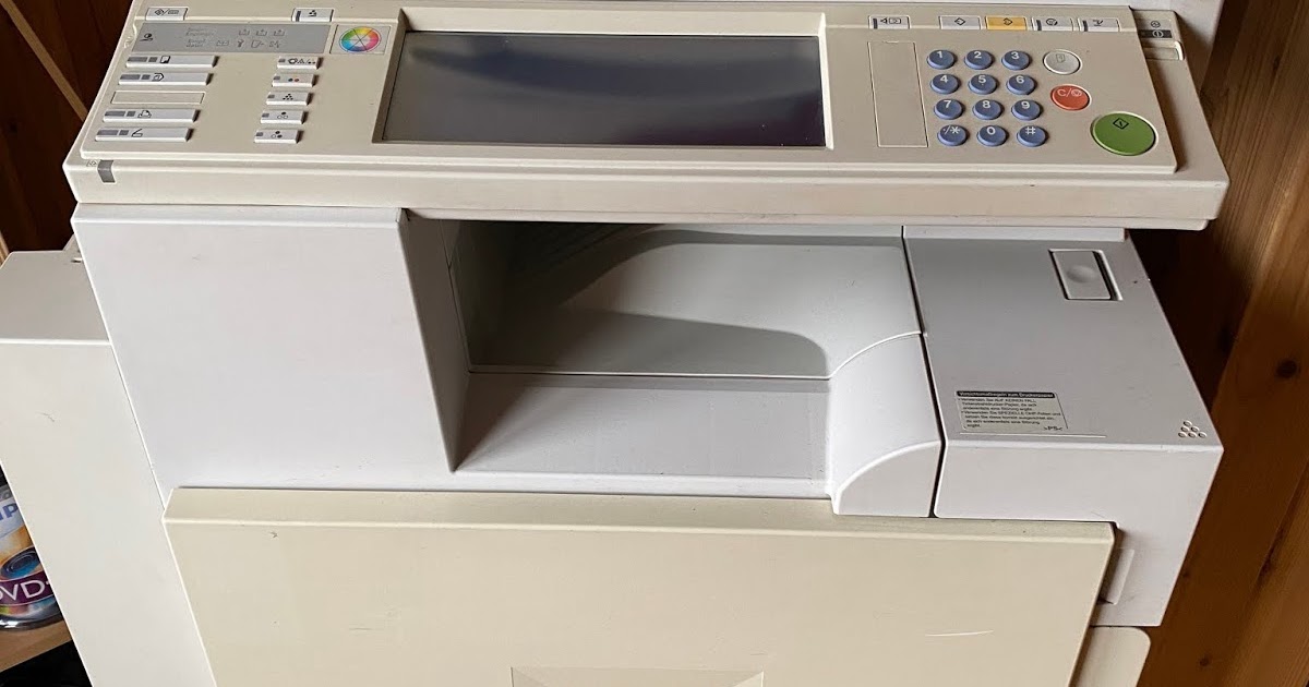 Tape Attack: Ricoh Aficio 2238C