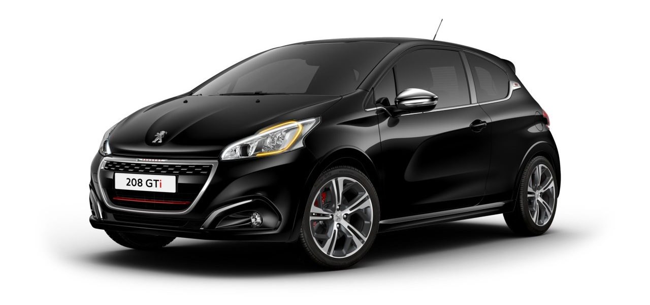 Peugeot 208 GTi Restylée (2015 à 2018) - Couleurs, code peinture