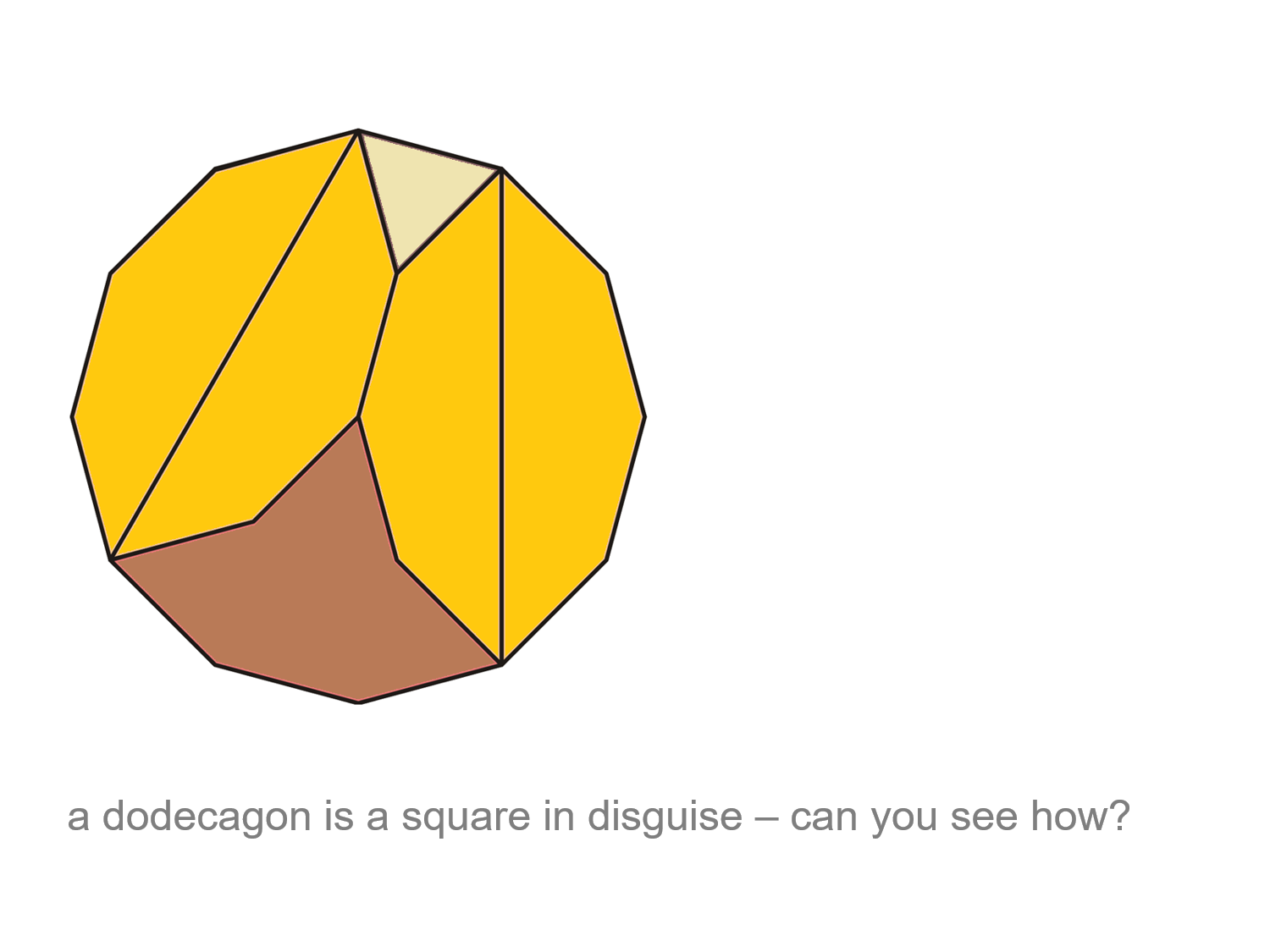MEDIAN Don Steward mathematics teaching: regular dodecagons