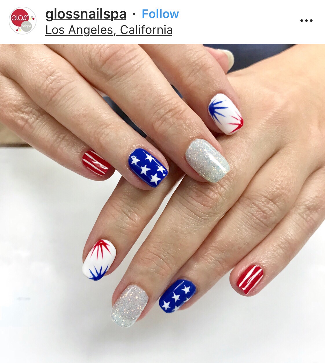 Polished Looks by Melissa : 28 Inspirational Patriotic Nail Designs
