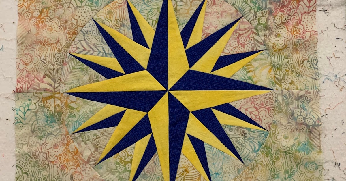 My Joyful Journey: Mariner's Compass Background