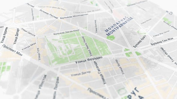 Map Location Animation - After Effects Template