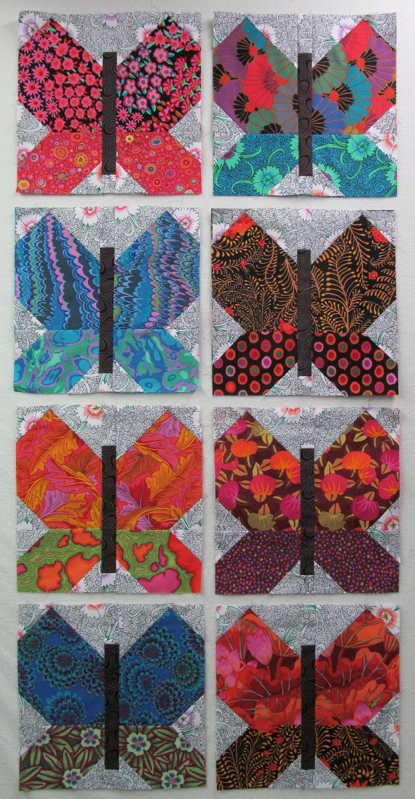 Exuberant Color : 4 butterflies..........