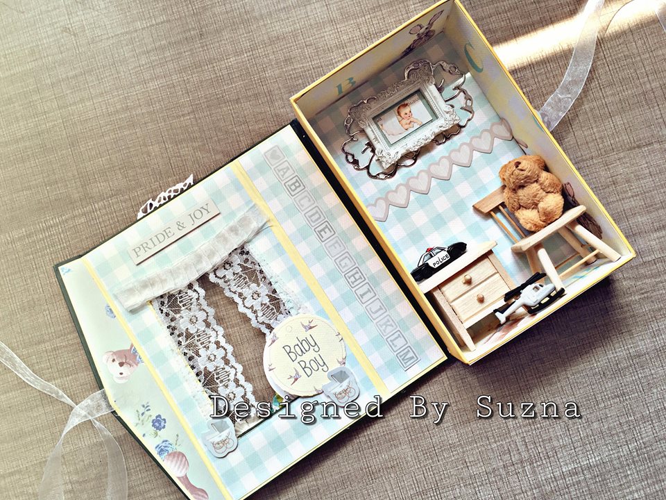 Crafters Corner : Altered Perfume box in to mini room