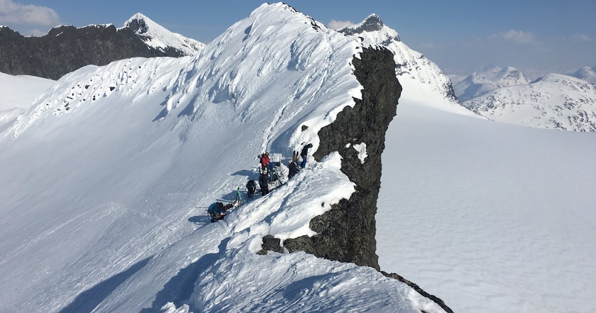 På tur i Hurrungane - Ski, redning og navigering på gletcher