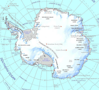 Online Maps: Antarctic Region Map