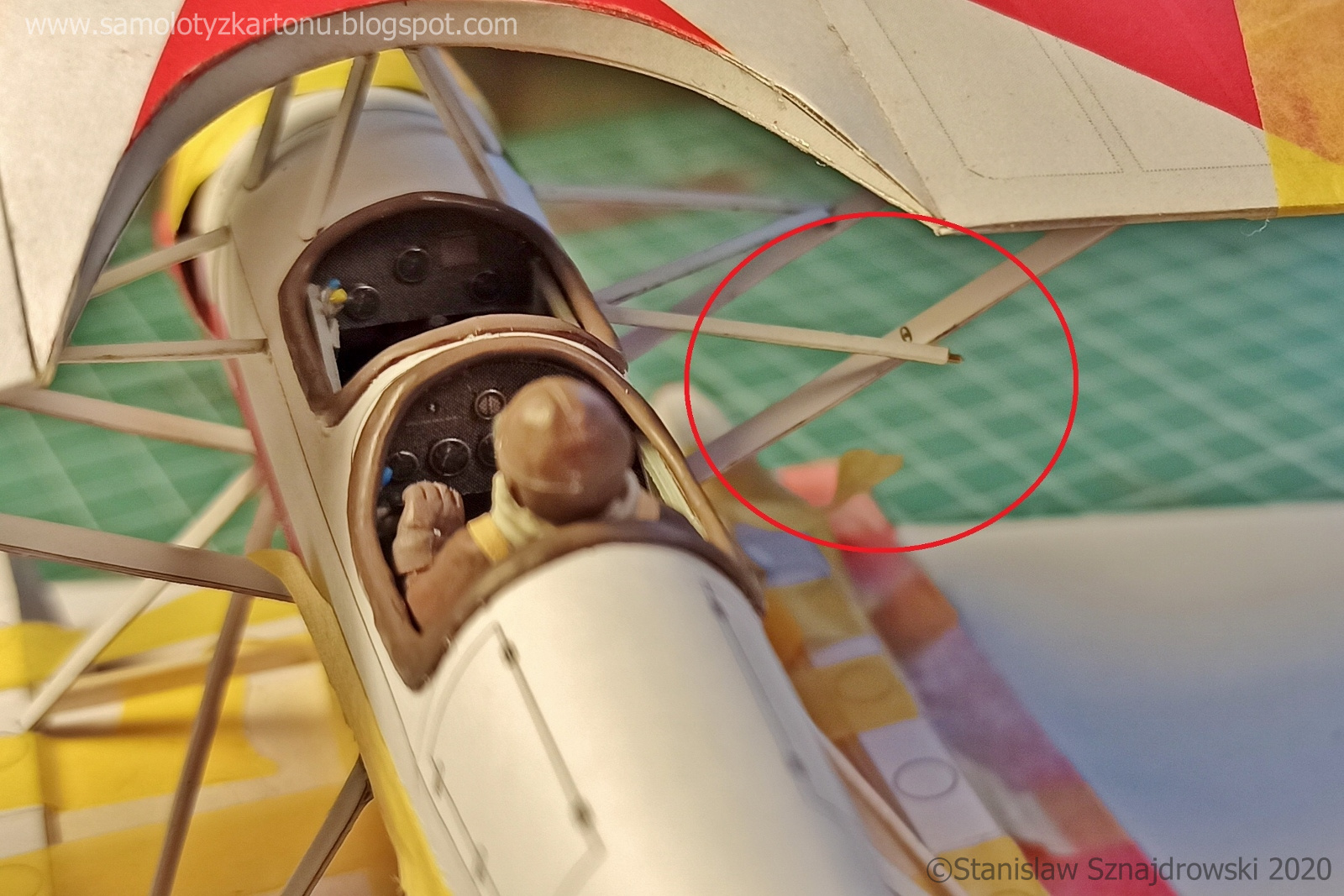 Samoloty z kartonu: Relacja/Model build - RWD 17W - Część V - ostatnia ...