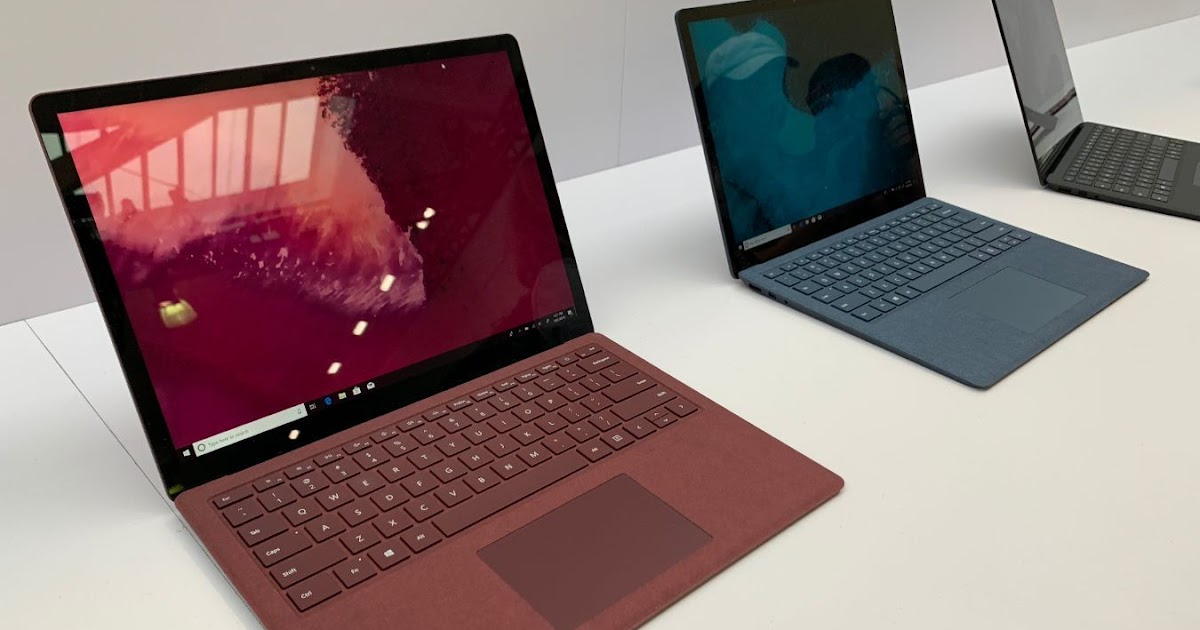 Microsoft Introduces New Laptops