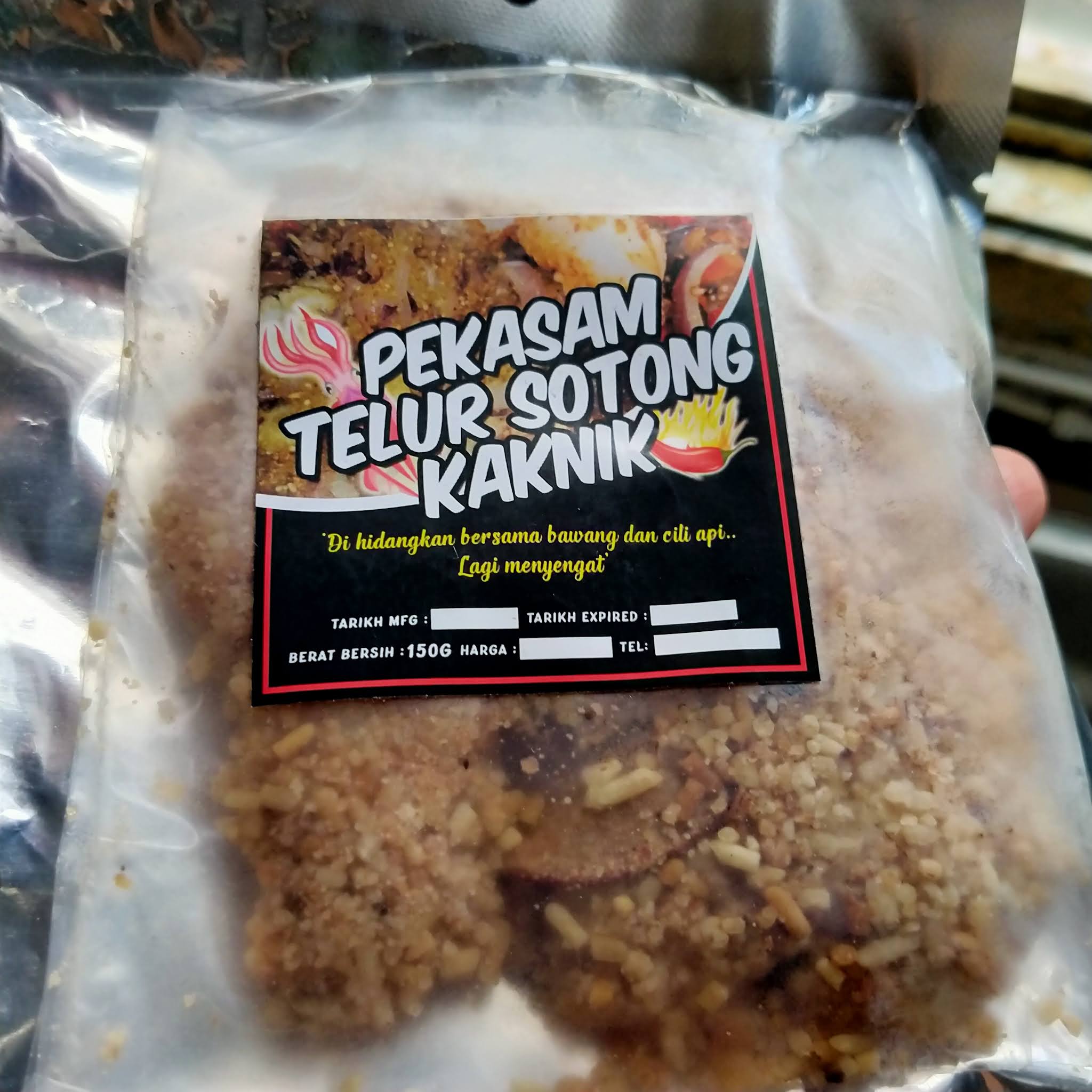 Puteh Dandelion: PEKASAM TELUR SOTONG KAK NIK