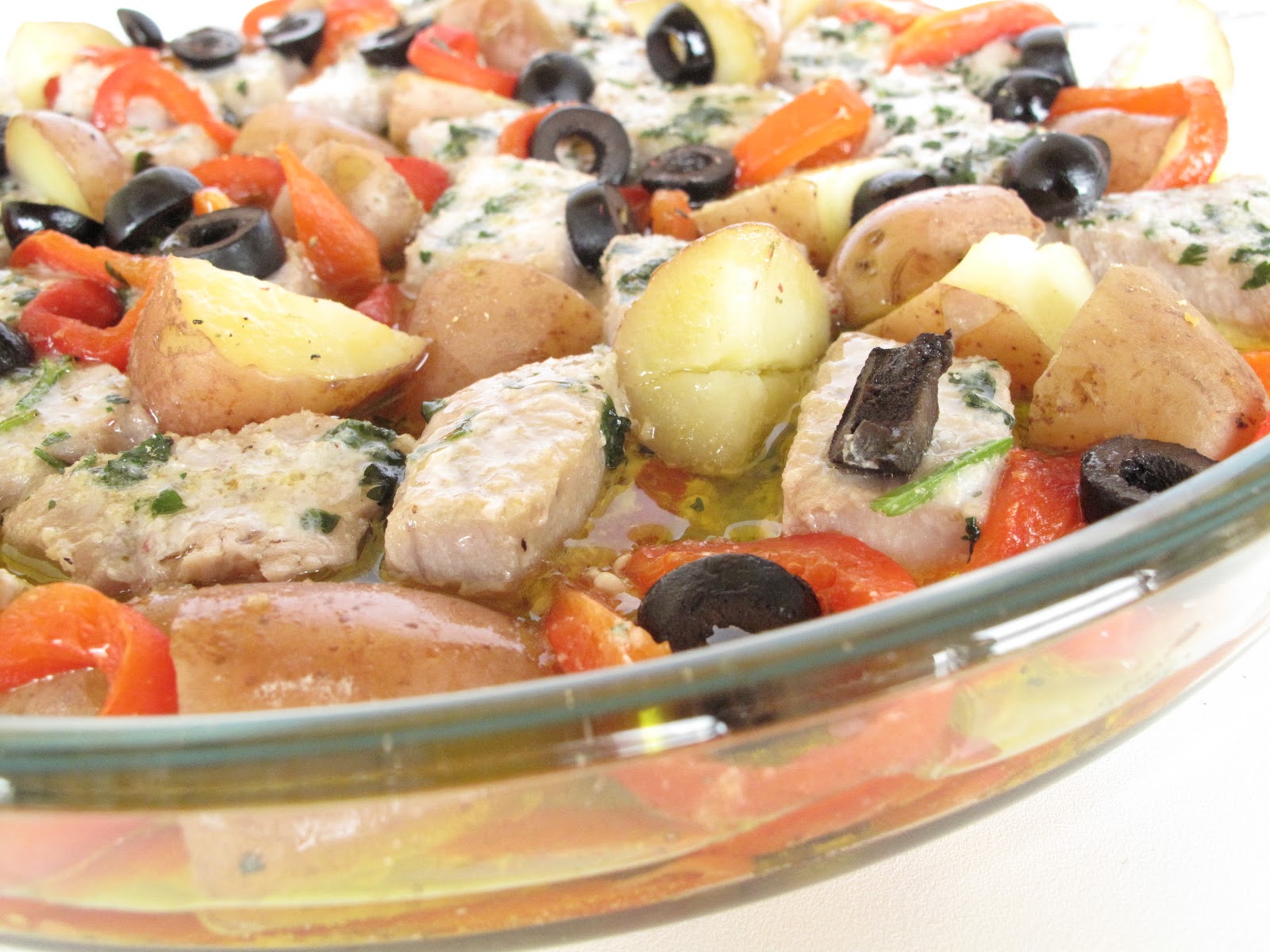 O Meu Tempero: Atum Fresco no Forno