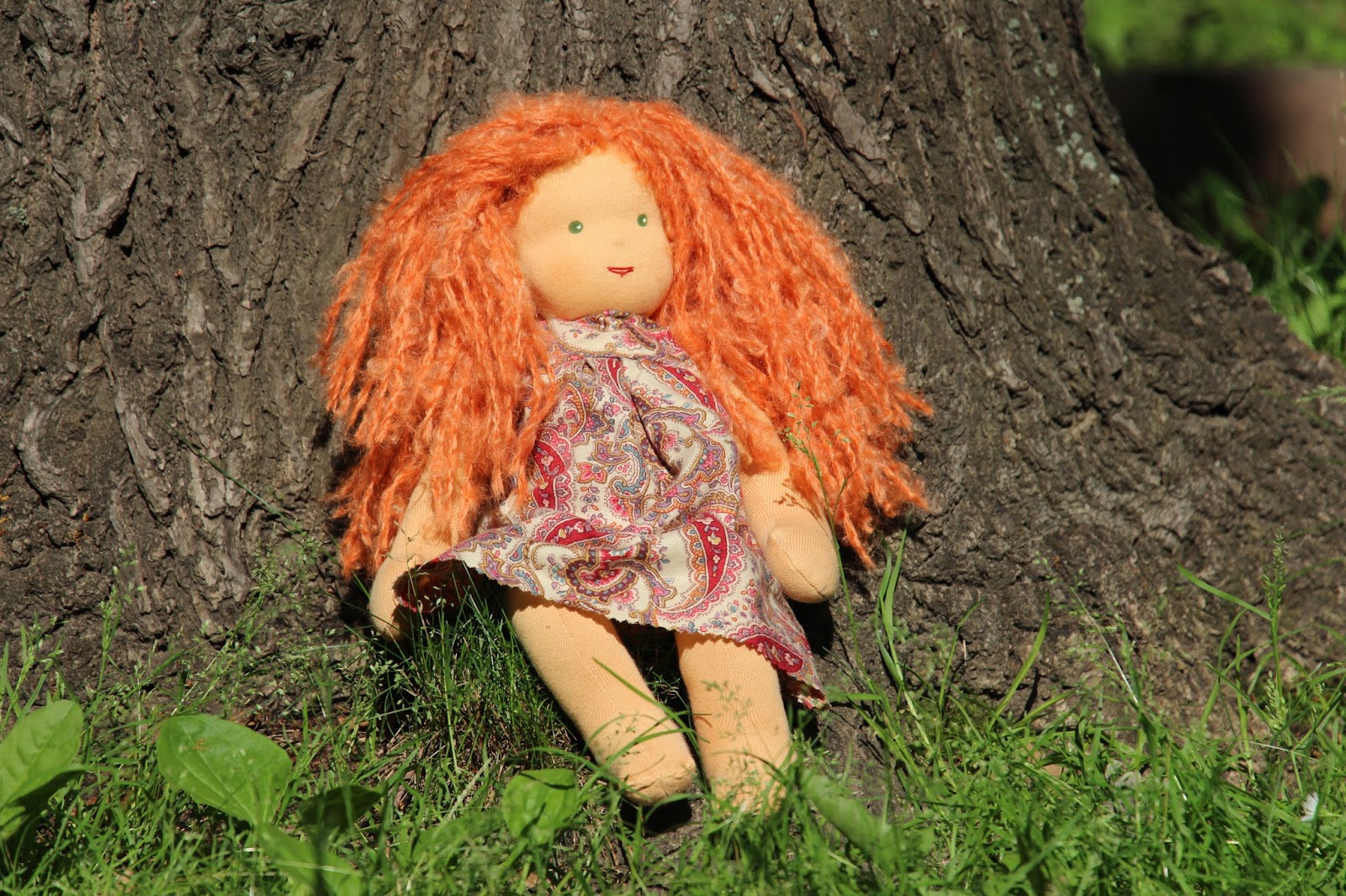 BARFUSS IM GRAS: Meine erste selbstgemachte PUPPE "TILDA"