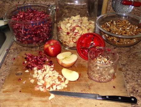 5 Acres & A Dream: Tasty Fermented Fruit: Apples & Cranberries