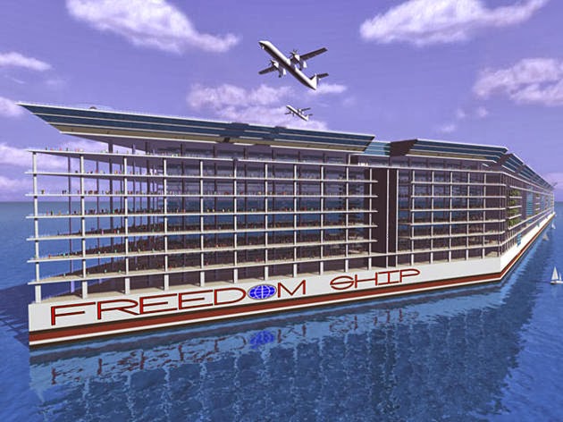 Company plans to build massive floating city ~ World Front Eye