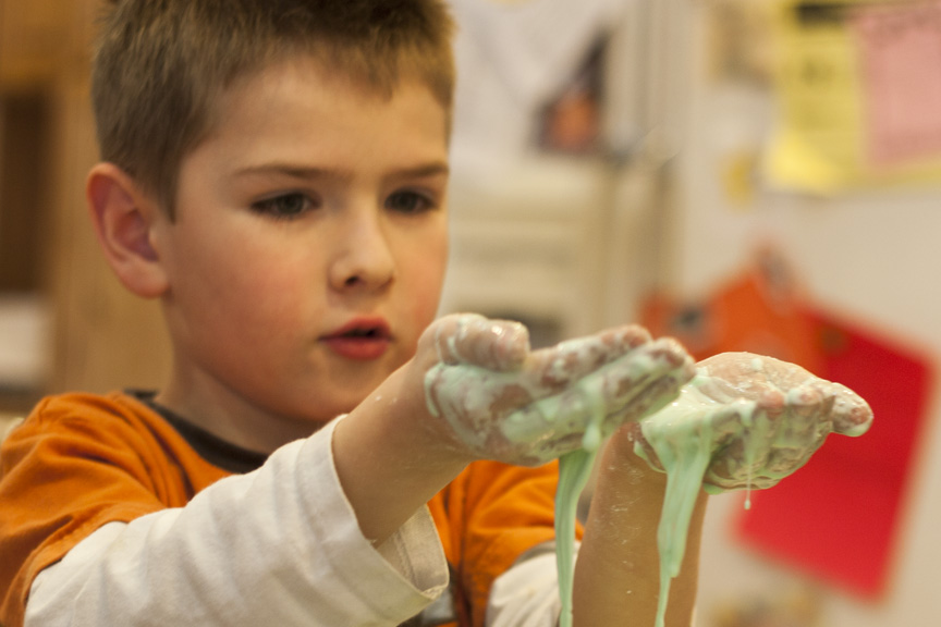 One Lucky Pickle: Playing with a Puddle of Goo