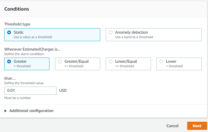 Cloud Vedas: Solved: How to Create AWS billing alert