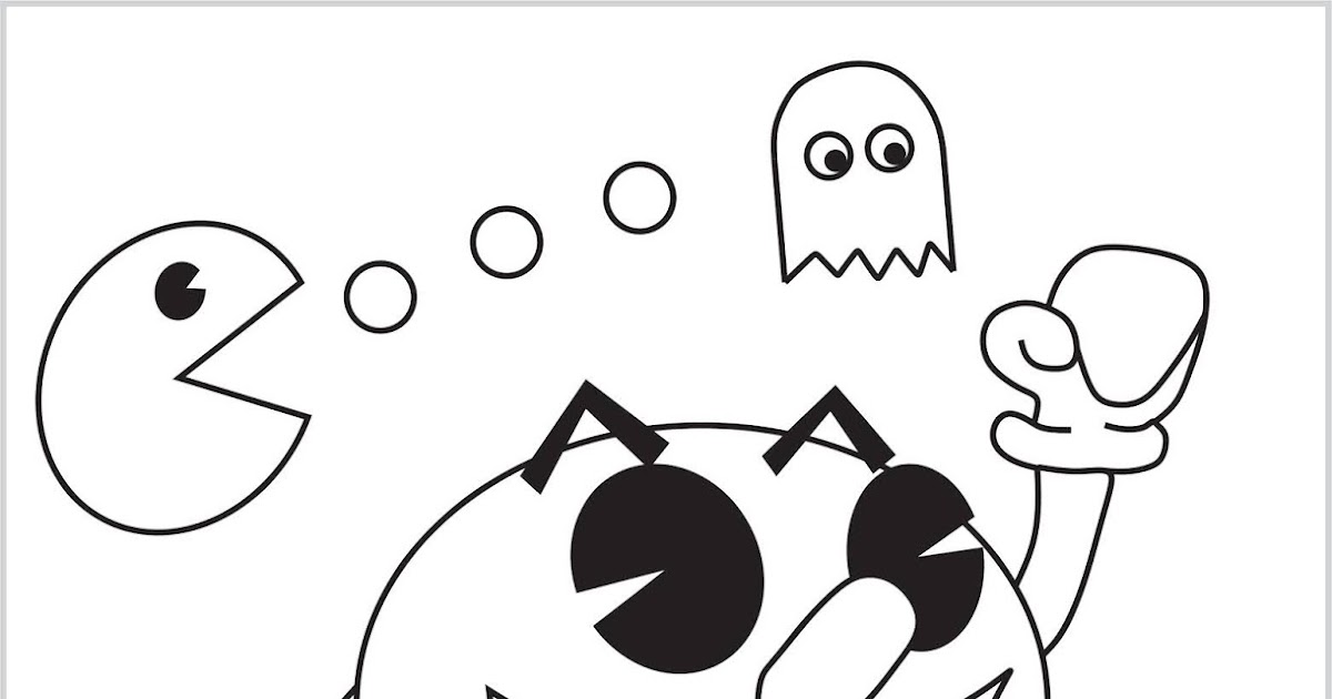 El dibujito del día : DIBUJO DE PACMAN