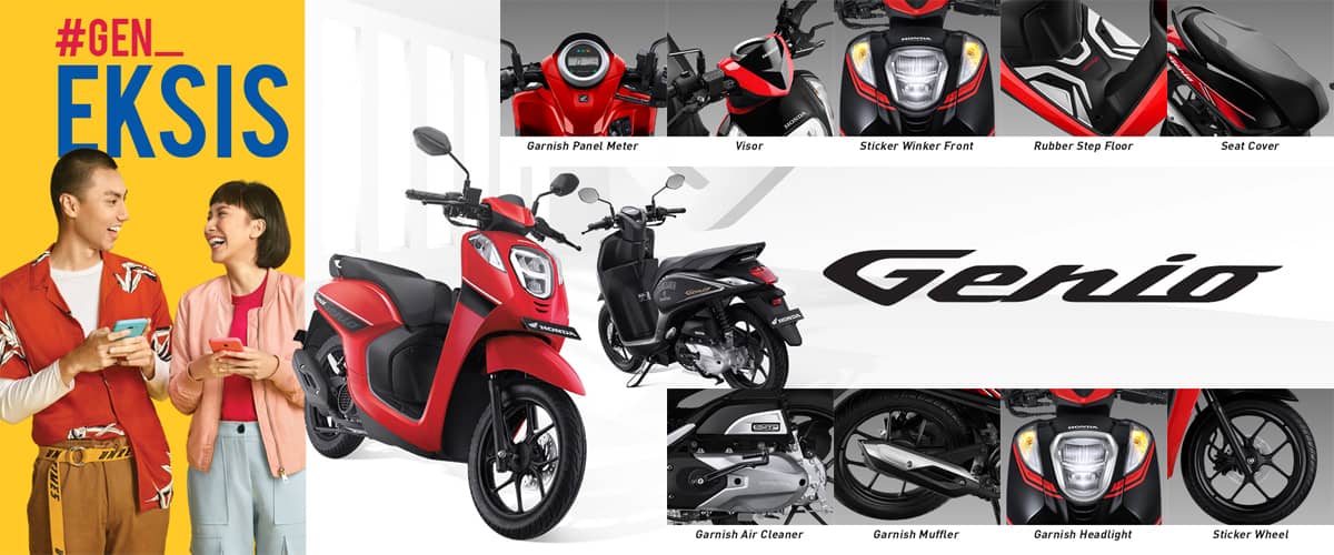 Honda Genio - Dealer Honda Made Ferry Motor - Bali