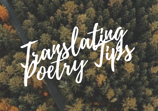 Translating Poetry Tips - Translation Study