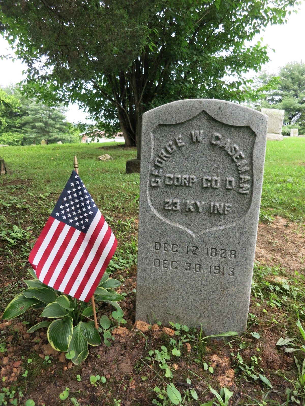 Pat and Kathie: Headstone Dedication for our Civil War Grandfather ...