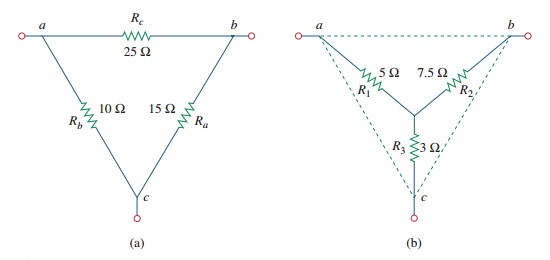 2 Simple Wye-Delta Transformation Circuits