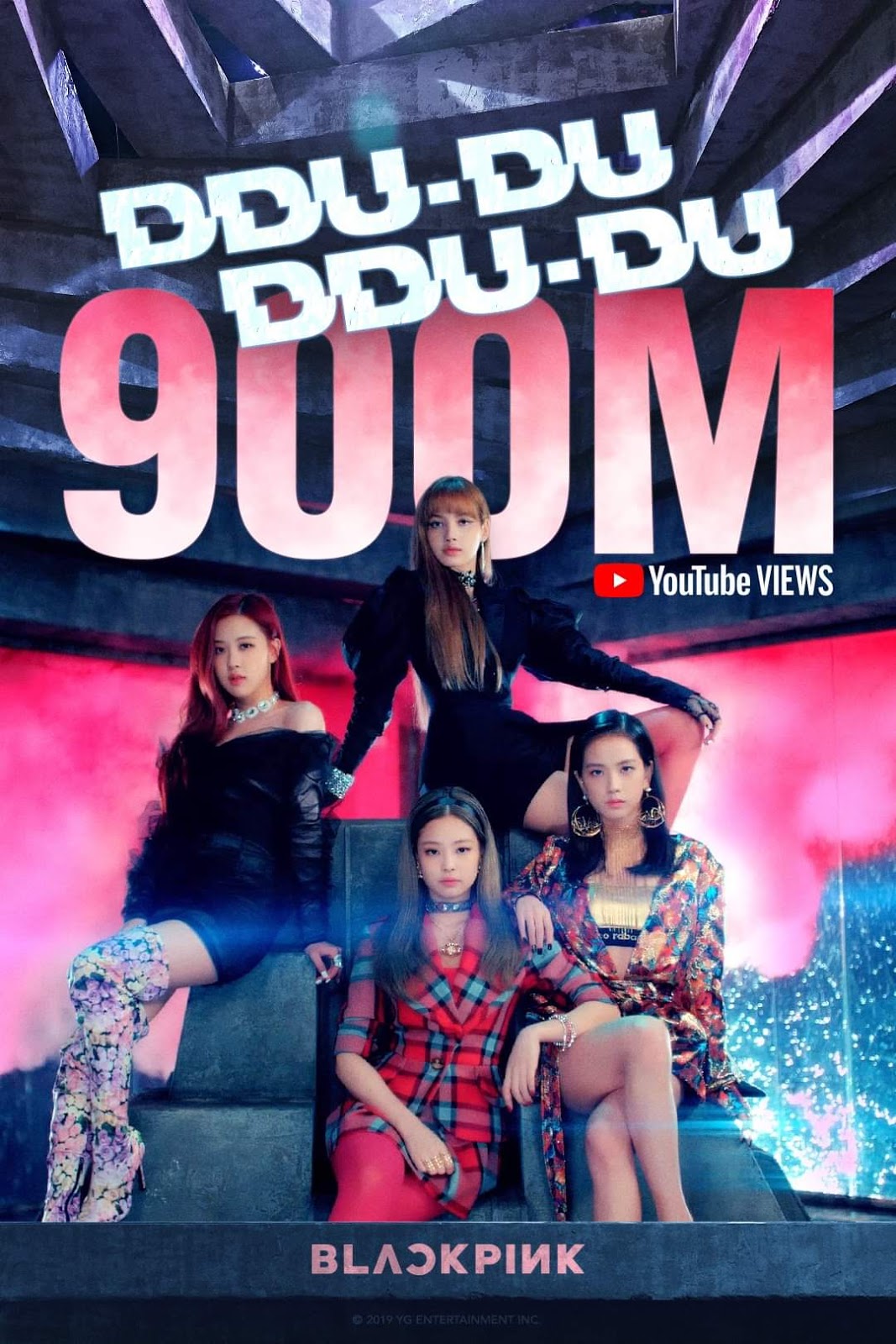 "DDU-DU DDU-DU" de BLACKPINK es el primer MV de un grupo K-pop en superar las 900 millones de ...