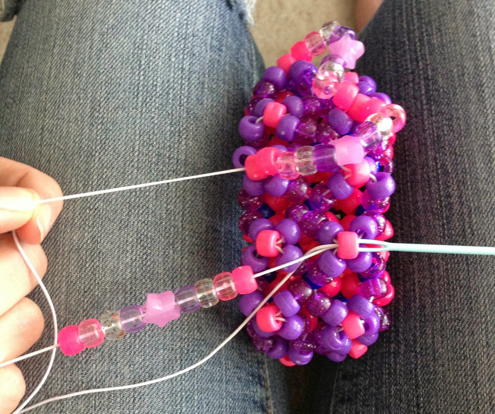 Kandi Tutorials with Rose: 3D Kandi Cuff