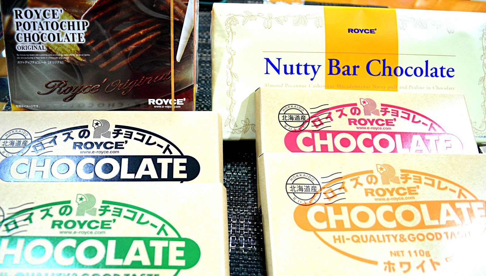 Sweet indulgence ~ ROYCE CHOC'LATES! ♥