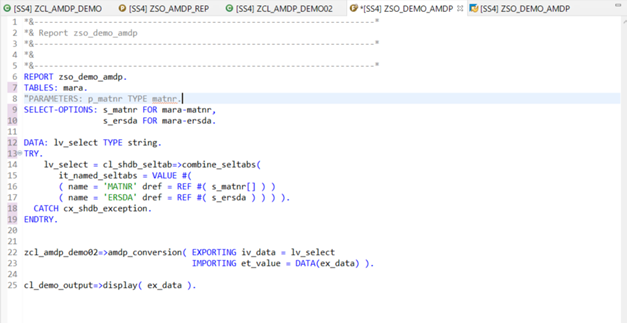 SAP ABAP Central: ABAP Managed Database Procedure